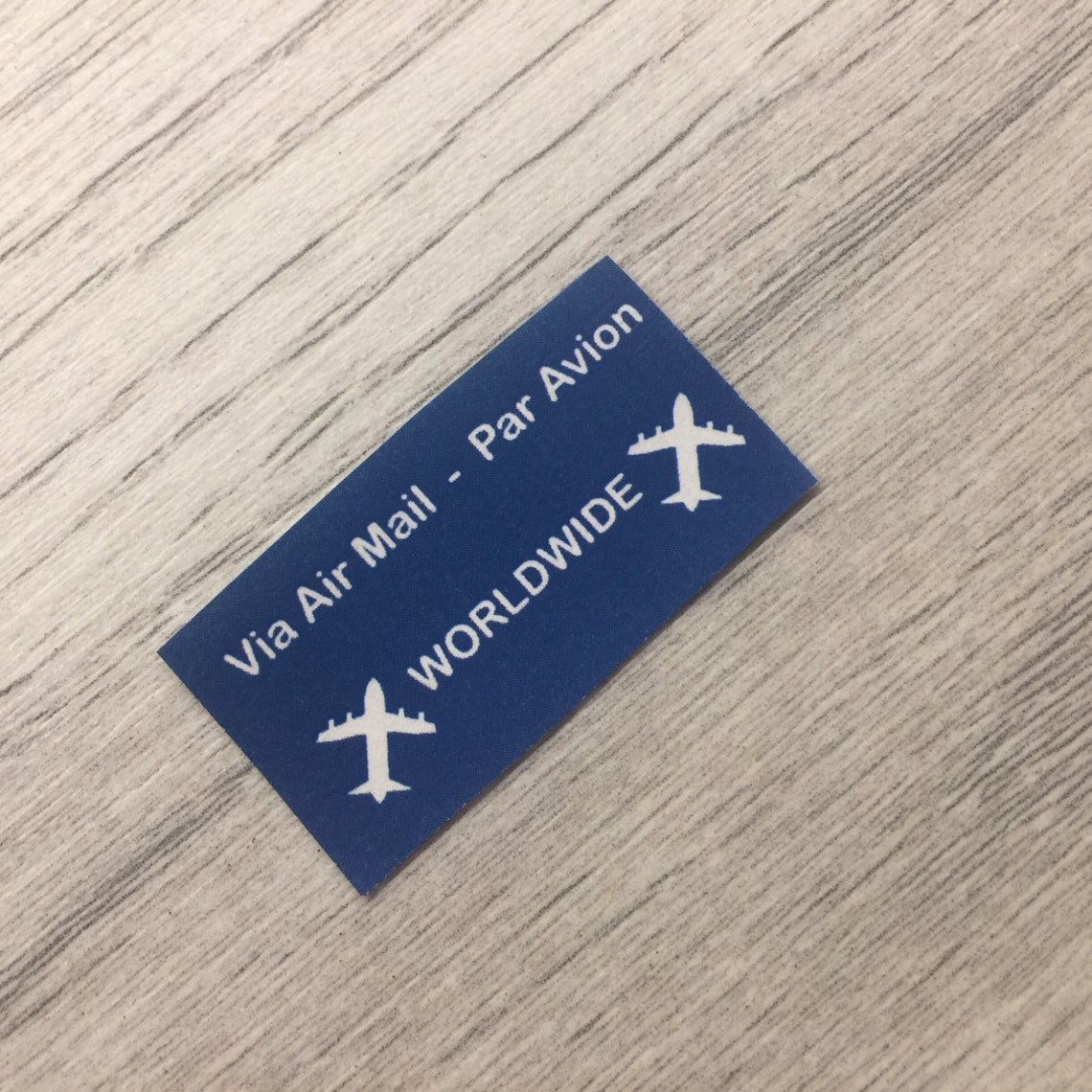 Airmail Stickers A4 Print at Home Template - Etsy