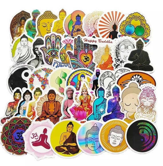Buddha Peace and Harmony Stickers. Pack of 100 | Etsy