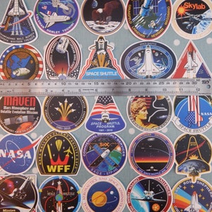 Nasa Mission Patch Stickers. Space Shuttle Apollo Skylab - Etsy UK
