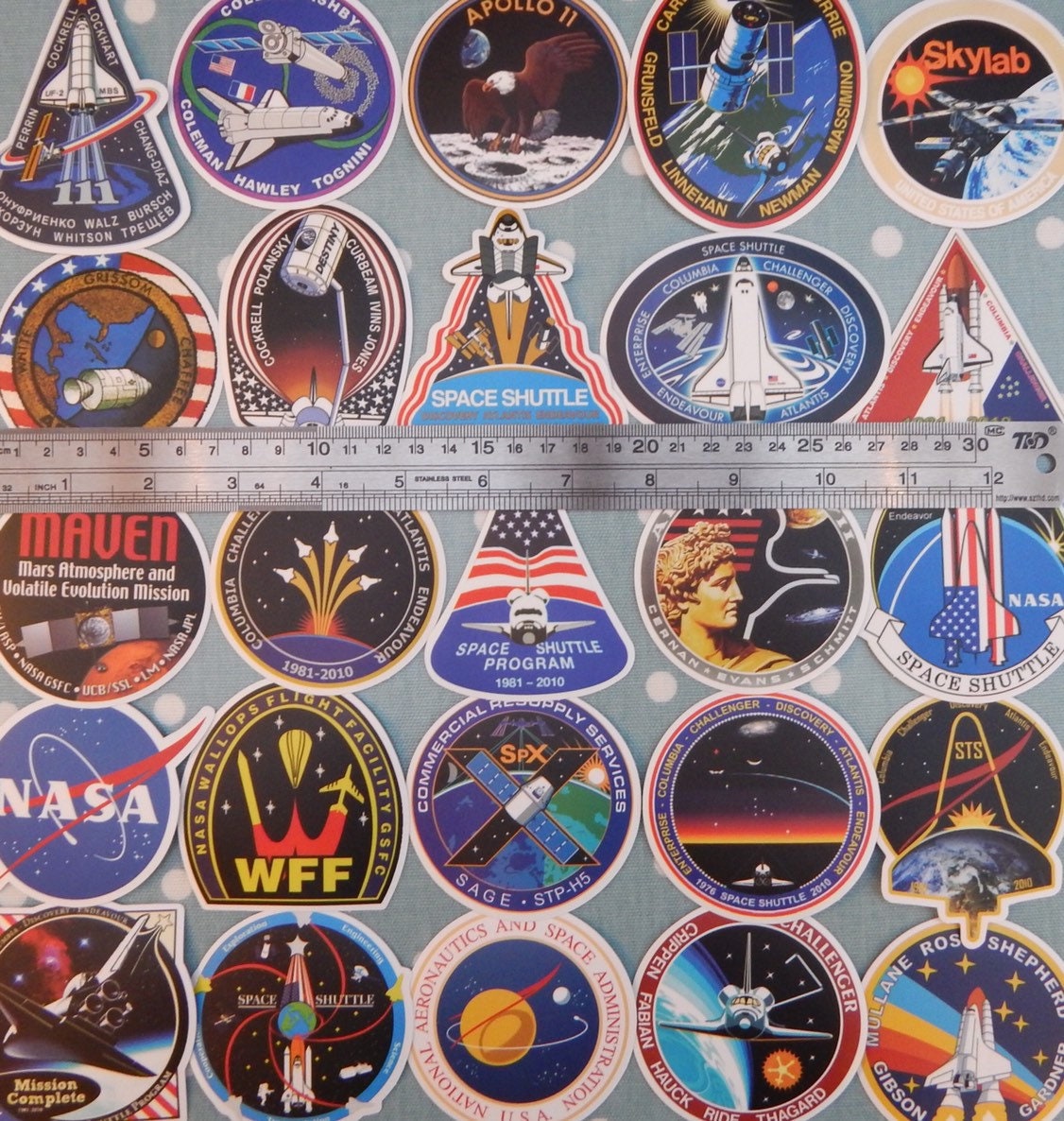 Appolo 16 Space Mission Badges