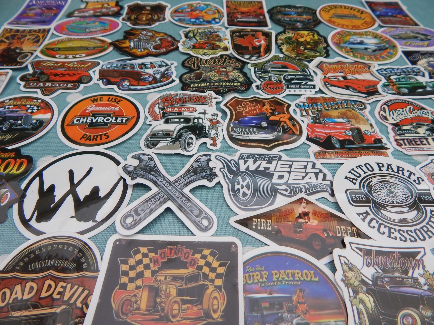 Hot Rod Pin up girl vintage garage sign style retro stickers | Etsy