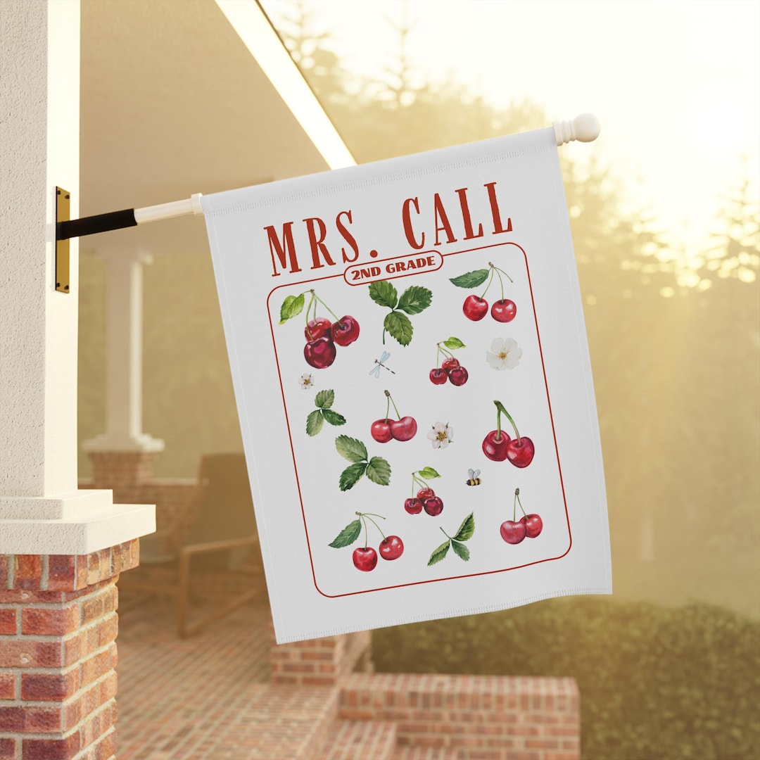 Classroom Decor, Class Room Flag, Classroom Flag, Personalized Teacher ...