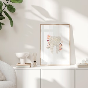 Dentist Office Decor, Dentist Gift, Dental Hygienist Gift, Dental ...