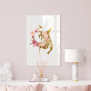 Pregnancy Art Print, Midwife Gift, Fetus Print, Gynecology Art, Medical ...