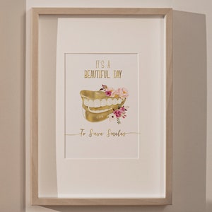 Dentist Office Decor, Dental Hygienist Gift, Dental Art, Dentist ...