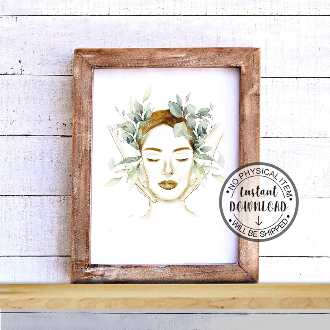 Spa Salon Wall Art Medical Spa Decor Face Massage Decor | Etsy