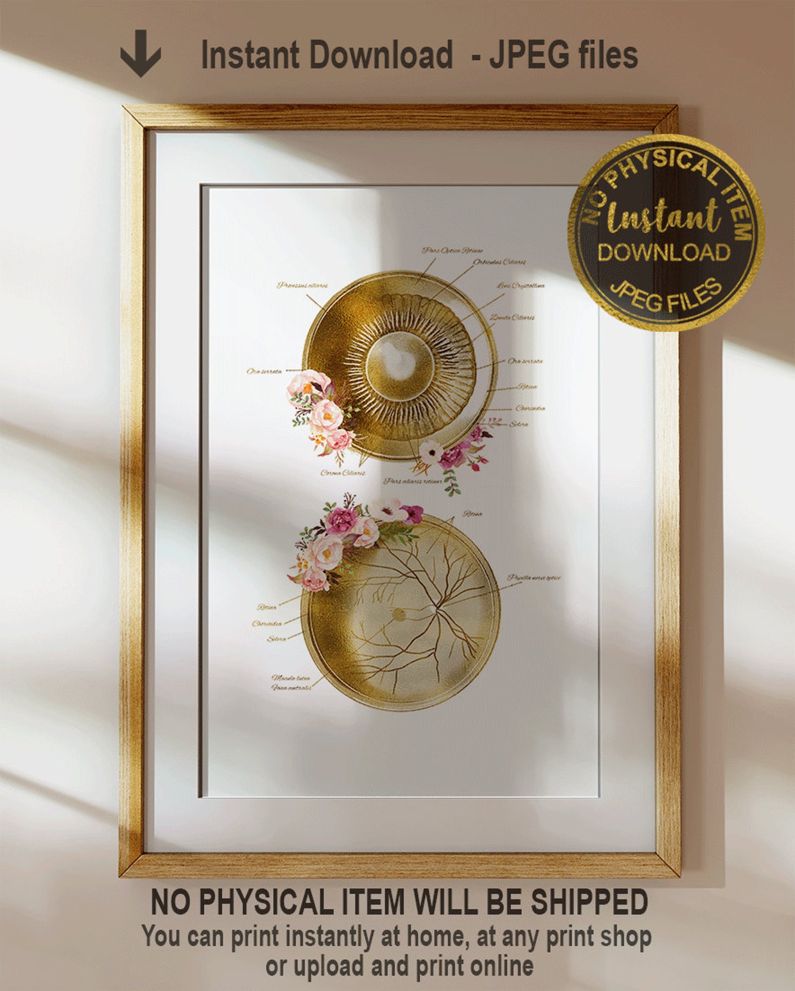 Regalo de oftalmología Regalo oftalmólogo Arte - Etsy México