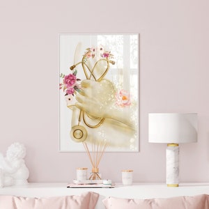 Stethoscope Print, Doctor Office Decor, Medical Print, Doctor Gift, for ...