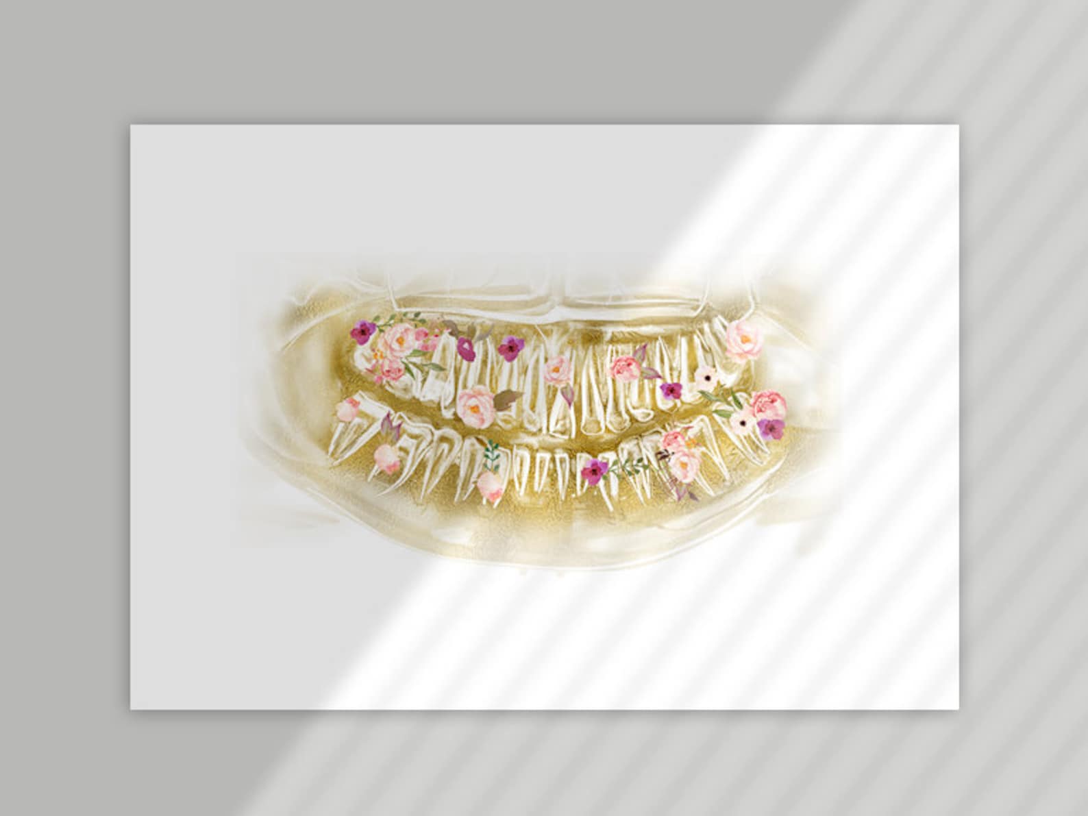 Dentistry Art Pan X Ray Teeth Art Dental X-RAY Print - Etsy