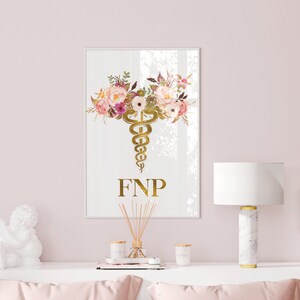 Family Nurse Practitioner Gift, Fnp Nurse Gift, FNP Certification Print ...