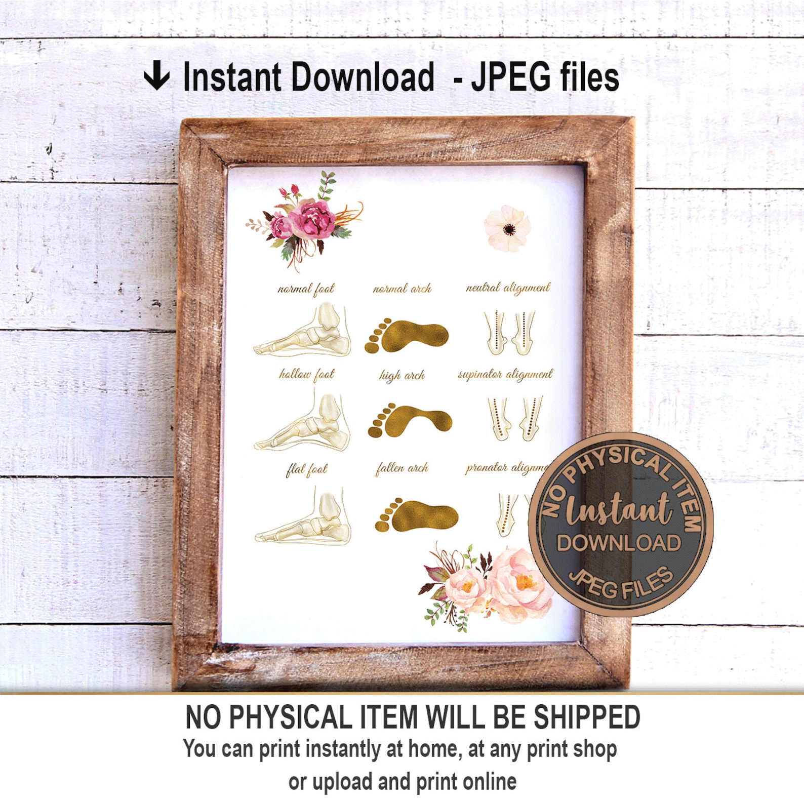 Foot Arches Art Podiatrist Art Podiatrist Gift DPM Art - Etsy