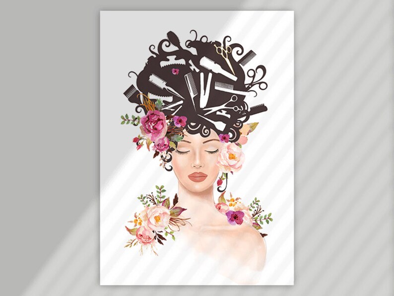 Printable Beauty Salon Decor Hair Salon Decor Hair Salon - Etsy