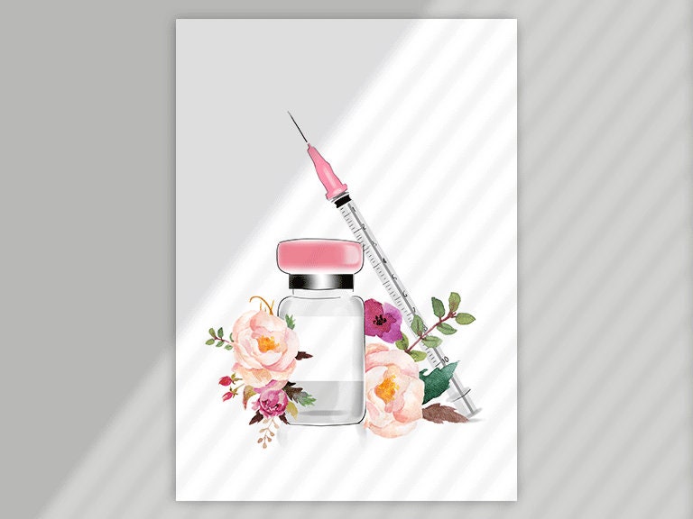 Botox Art Medical Spa Wall Art Esthetician Decor - Etsy