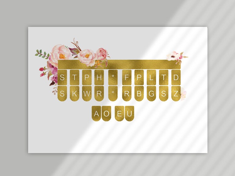 Stenographer Keyboard, Law Court Reporter Gift, Stenographer Gift ...