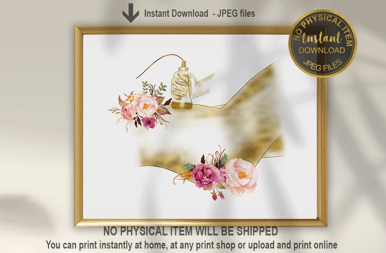 Body Sculpting Art Print | Cavitation Therapy Wall Decor for Med Spa ...