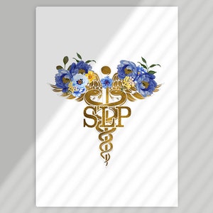 SLP Office Art, SLP Gift, Specch Language Pathologist Office Decor, Slp ...