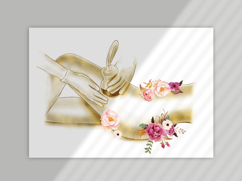 Body Contouring Art Print – Med Spa Wall Art, Aesthetic Clinic Decor ...