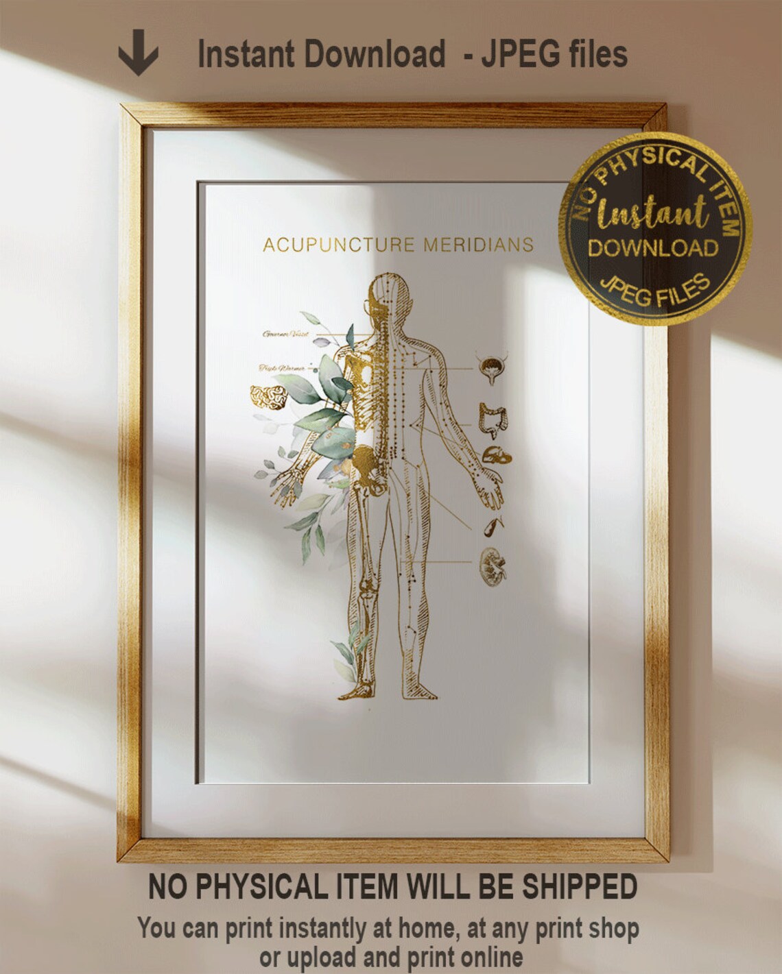 Acupuncture Meridians Acupuncturist Gift Acupuncturist - Etsy