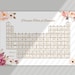 Periodic Table of the Elements Art With Flowers Periodic - Etsy