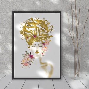 Hair Salon Decor, Hairdresser Wall Art,hair Stylist, Hair Salon Wall ...
