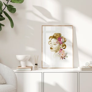 Hair Salon Poster, Hairdresser Art Print, Hair Stylist, Hair Salon Art ...