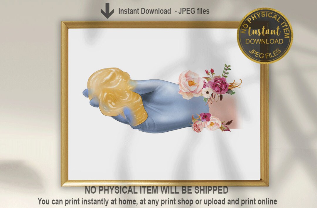Sugaring Hair Removal Art Print, Waxing Salon Decor for Estheticians ...