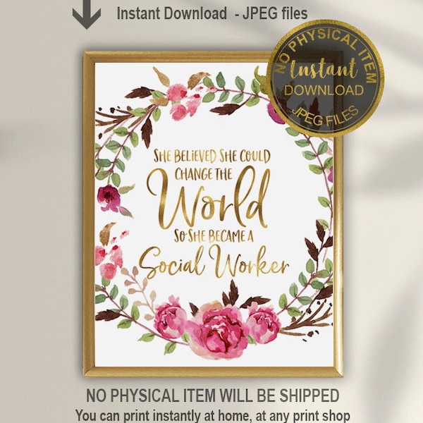 Social Work Office Decor - Etsy
