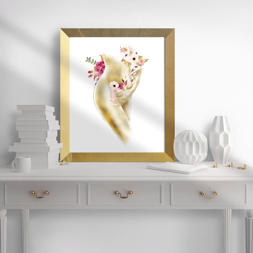 Woman Body Art Print, Bikini Hair Removal Print, Bikini Laser Art Print ...