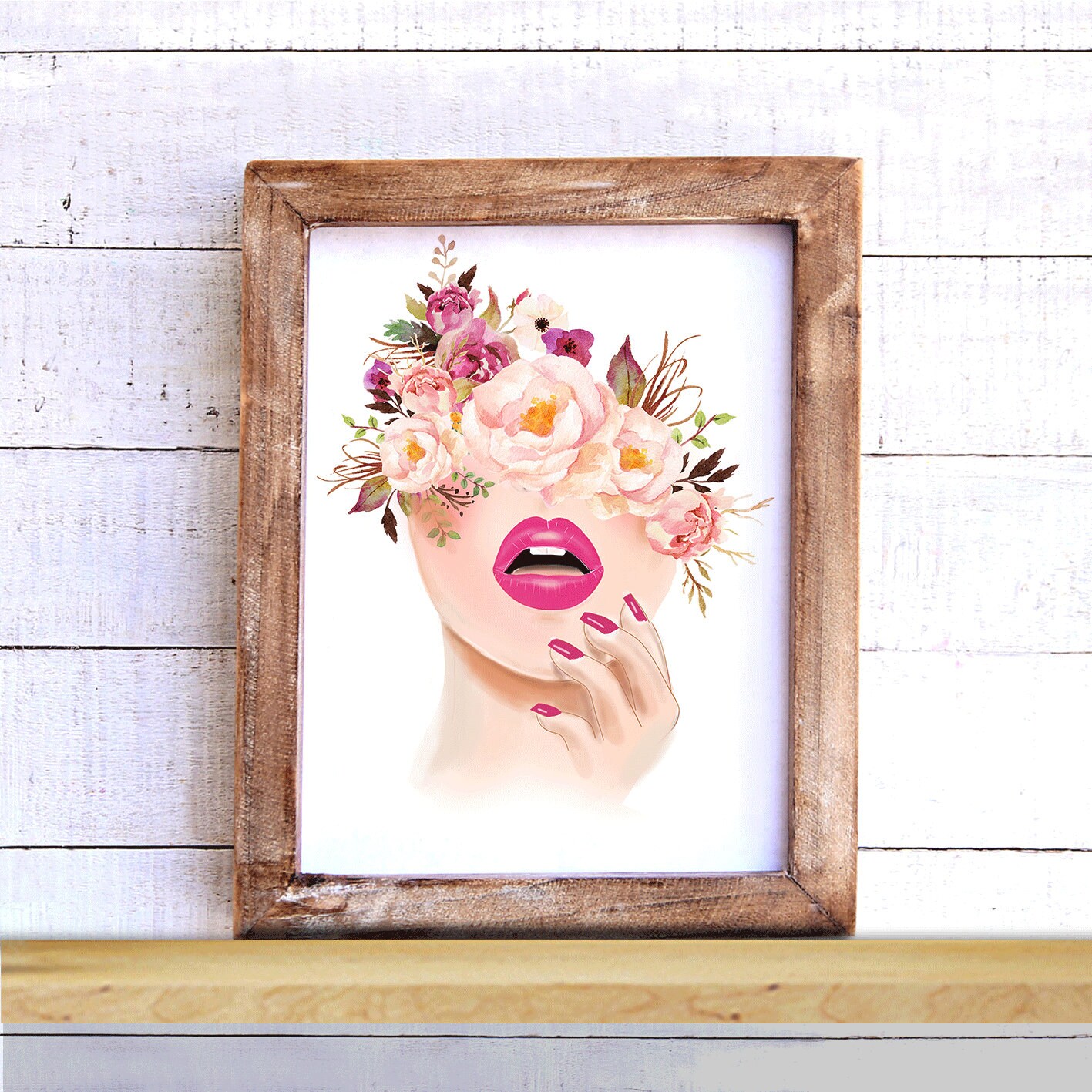 Manicure Poster Nail Salon Decor Beauty Salon Decor Nail | Etsy