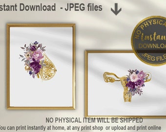 Human Placenta Floral Art Print OBGYN Residency Decor Doula - Etsy Ireland