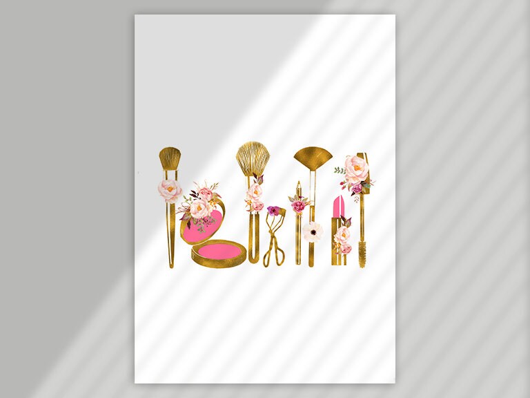 Makeup Poster Printable Makeup Art Print Makeup Print - Etsy