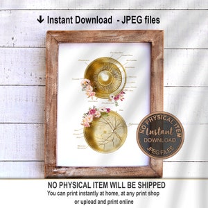 Ophthalmology Gift, Ophthalmologist Gift, Ophthalmology Art ...