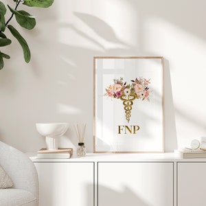Family Nurse Practitioner Gift, Fnp Nurse Gift, FNP Certification Print ...