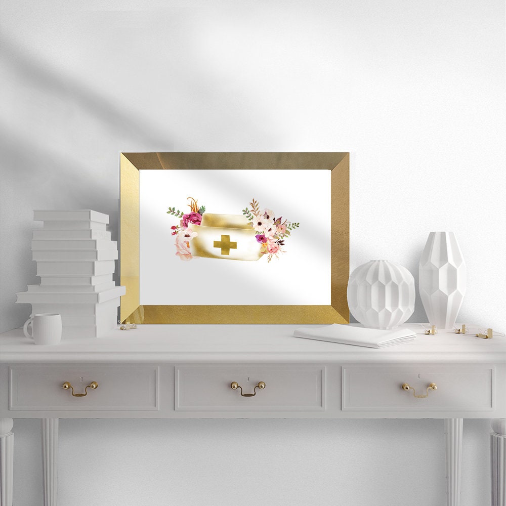 Nurse Office Decor Nurse Gift Digital Download Nurse Cap - Etsy