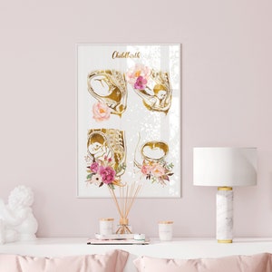 Midwife Print, Printable Art, Obgyn Art Print, Midwife Office Decor ...