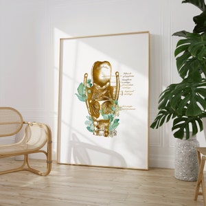 Larynx Anatomy Print, Larynx Art, SLP Office Decor, Speech Therapist ...