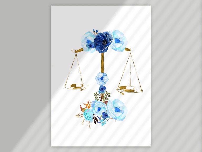 Lawyer Gift Lady of Justice Scales Of Justice Gavel Law | Etsy