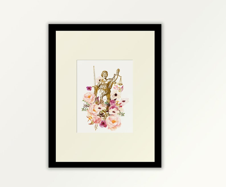 Lady Justice Print Attorney Print Lady Justice Art Lawyer - Etsy Canada