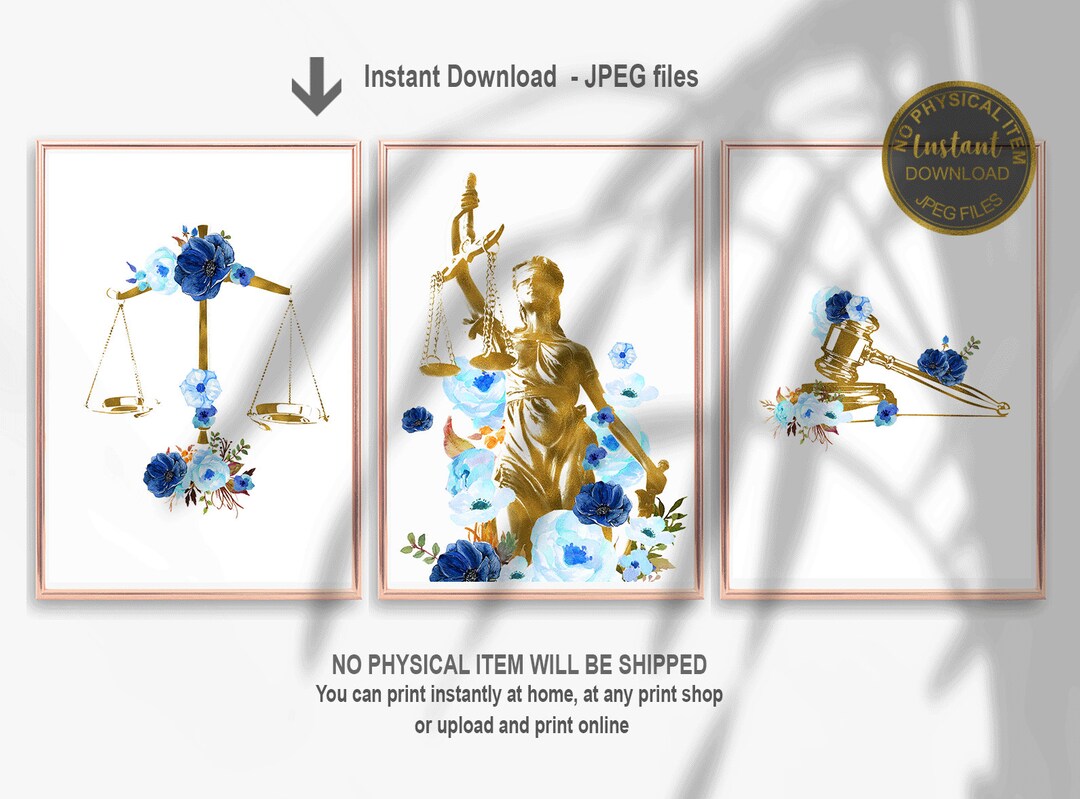 Lawyer Gift, Lady of Justice, Scales of Justice, Gavel, Law Student ...