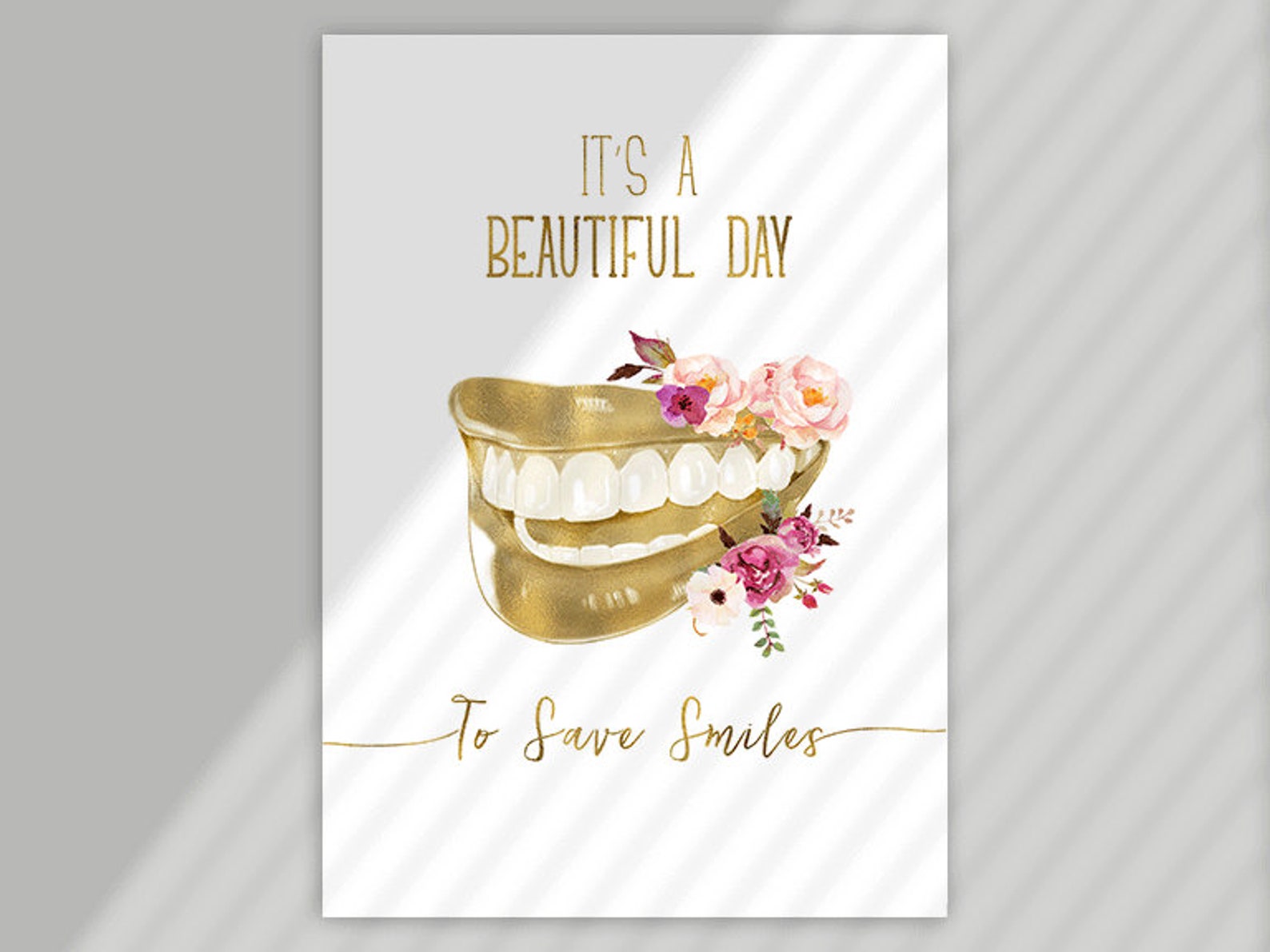 Dentist Office Decor Dental Hygienist Gift Dental Art - Etsy