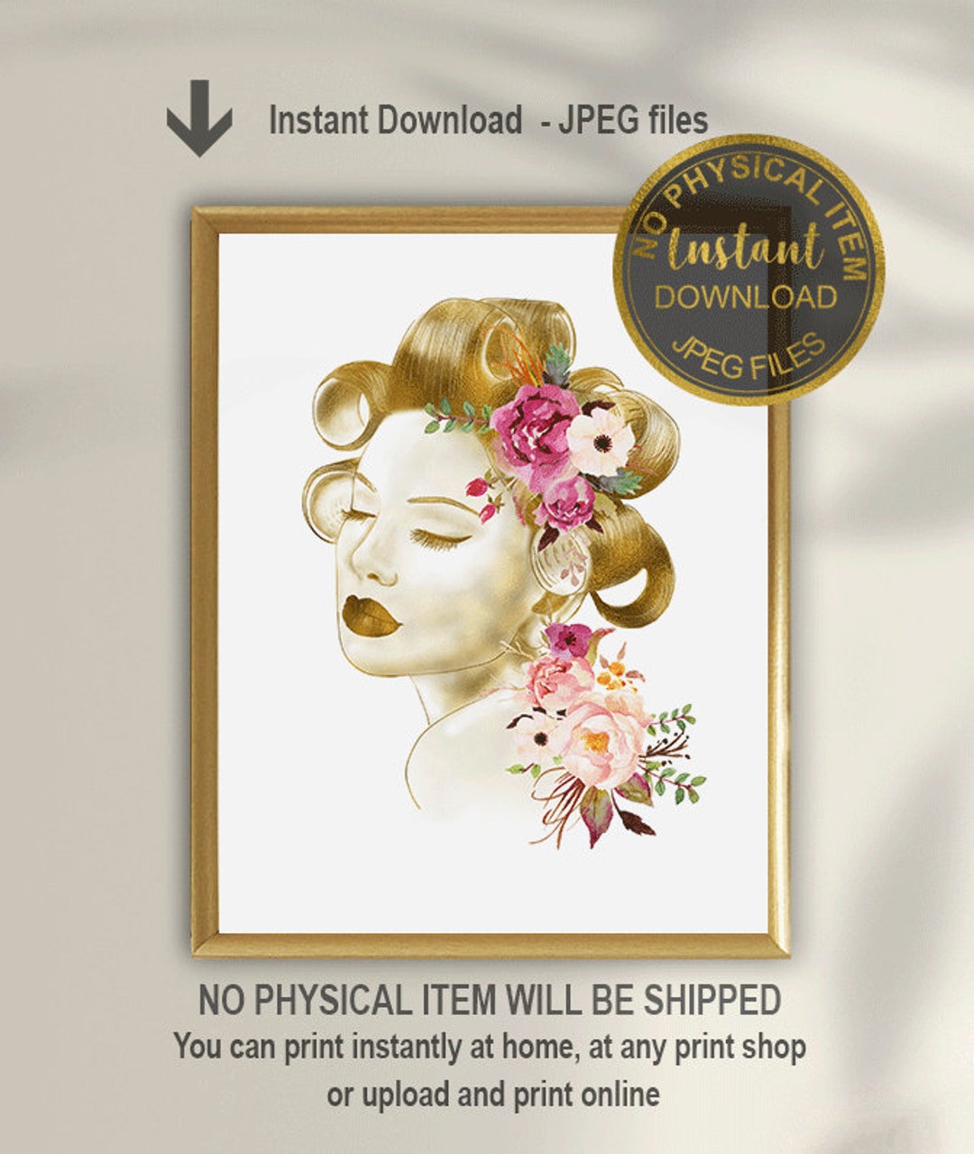 Hair Salon Poster, Hairdresser Art Print, Hair Stylist, Hair Salon Art ...