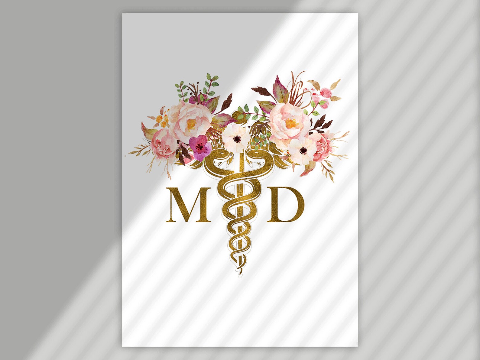 Medical Art Office Decor Medical Doctor Gift Graduation - Etsy