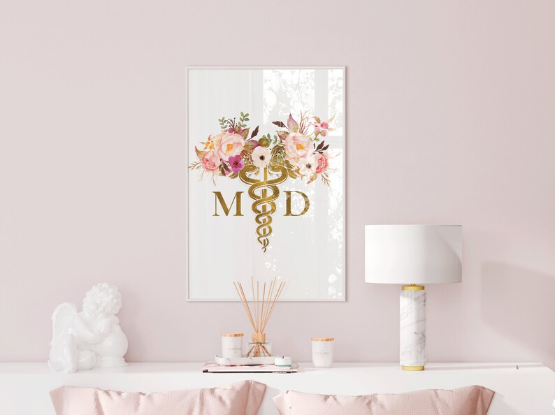 Medical Art Office Decor Medical Doctor Gift Graduation - Etsy