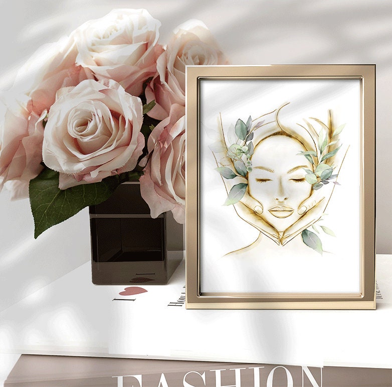 Spa Salon Art Medical Spa Decor Massage Decor Esthetician - Etsy