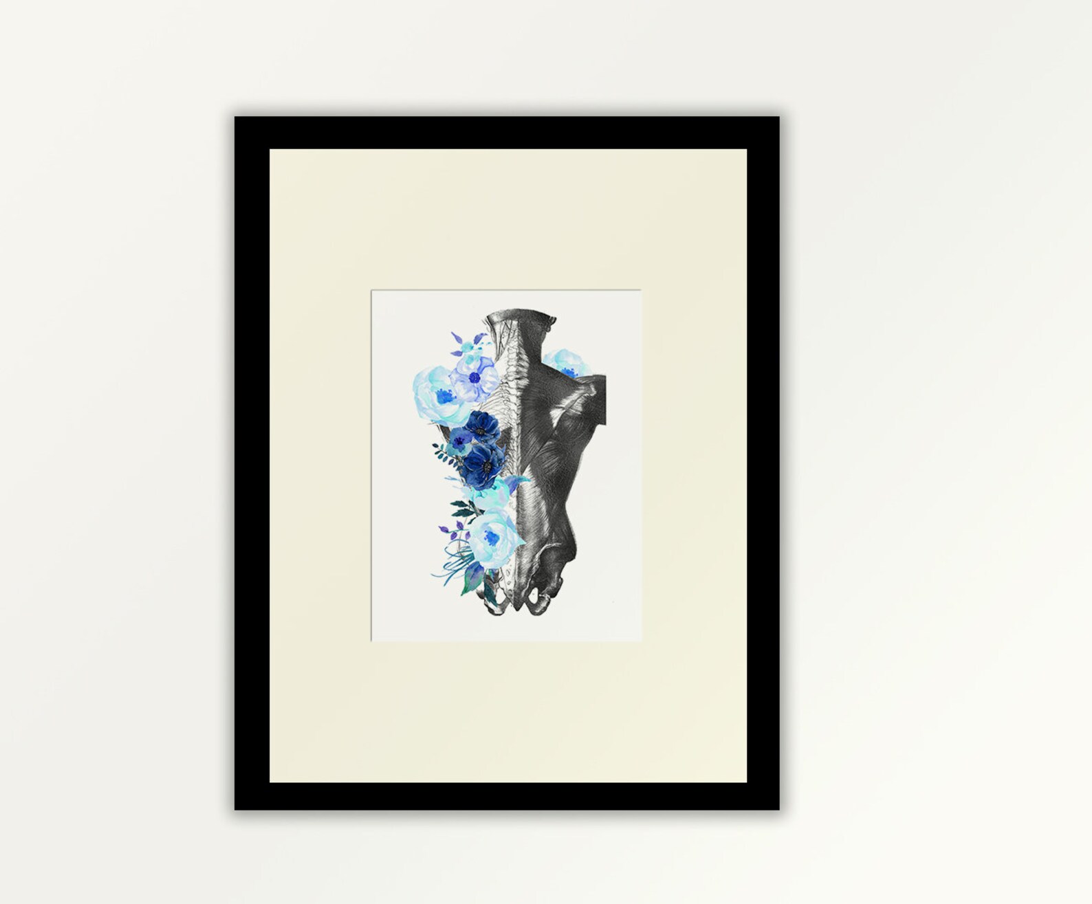 Anatomy Art, Orthopedic Art, Orthopedic Gift, Chiropractic Office ...