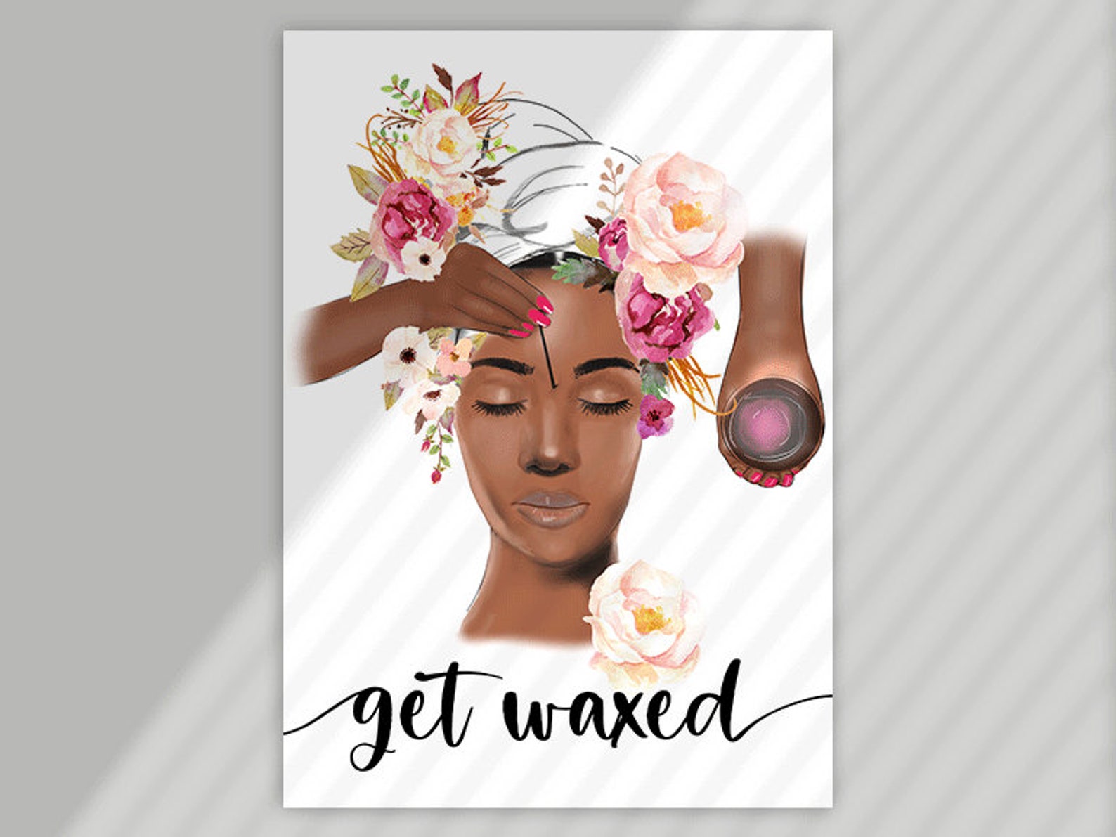Wax Specialist Poster Beauty Salon Art Eybrow Specialist - Etsy