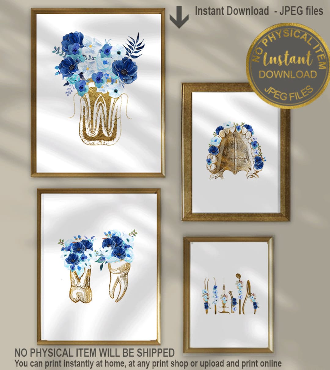 Dental Hygienist Office Decor, Dental Student Gift, Dental School Gift ...