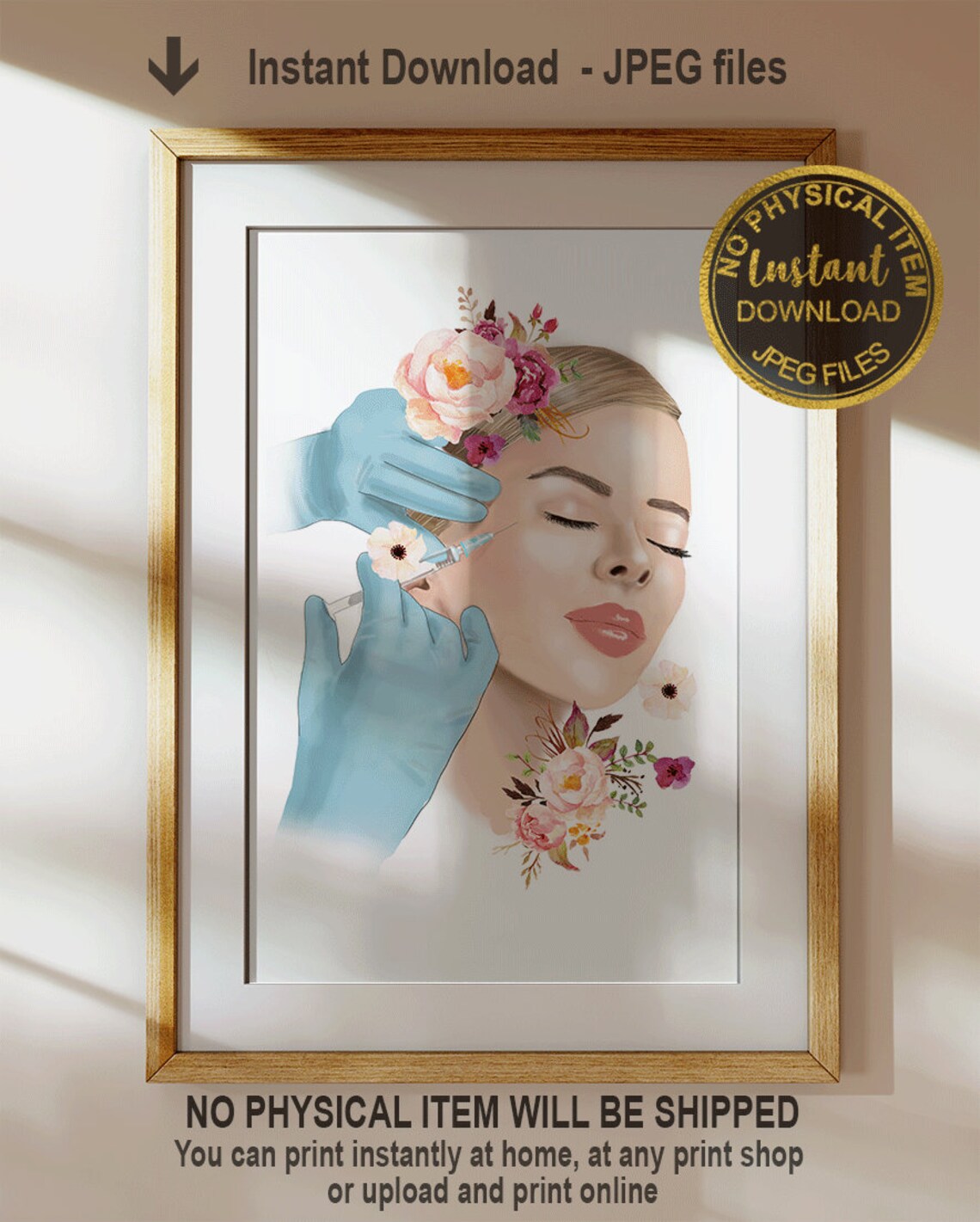 Medical Spa Wall Art Botox Poster Dermatology Clinic Decor - Etsy