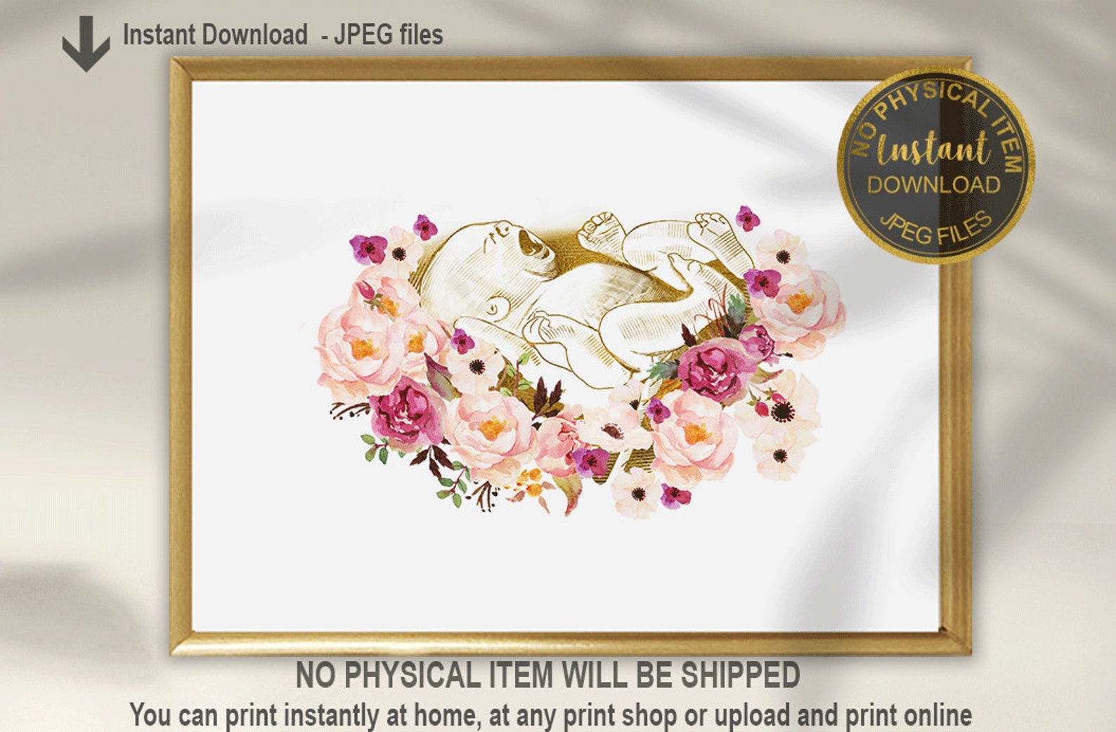 Birth Poster Midwife Print Newborn Illustration Birth | Etsy