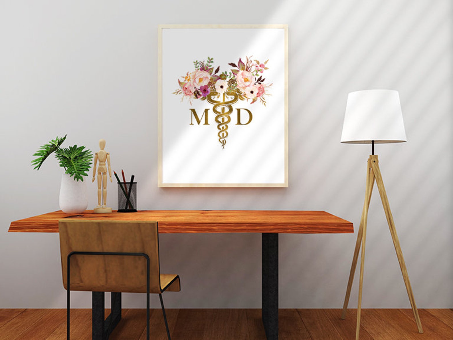 Medical Art Office Decor Medical Doctor Gift Graduation | Etsy